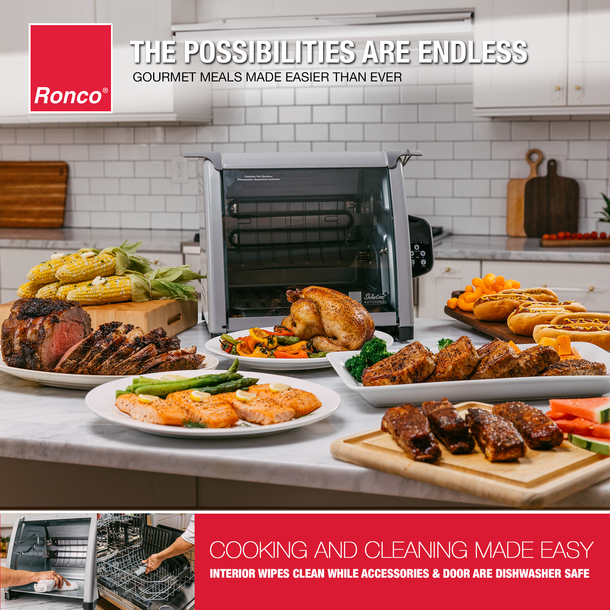Ronco Showtime 6000 Platinum Rotisserie Oven – Ronco